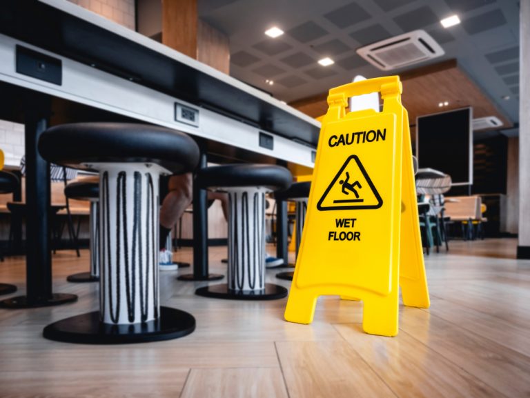 How to Avoid Slip-and-Fall Accidents in Your Restaurant - Dust Tex